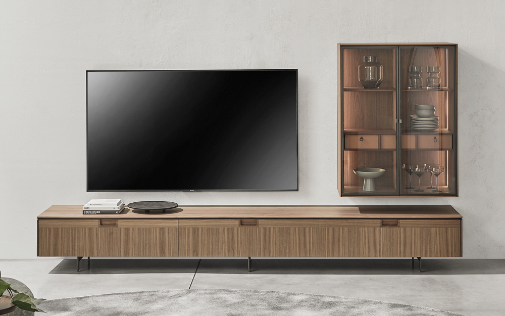 Porada Matics Glass Wall Unit